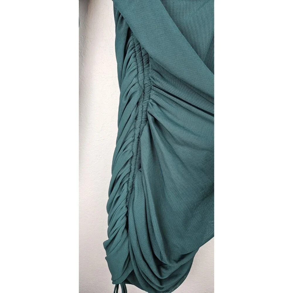 That’S So Fetch | Dresses | Nwt Thats So Fetch Womens Size Ruched Green ...